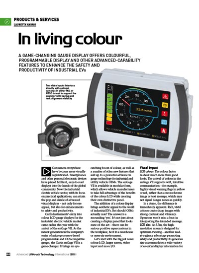 Articles | Curtis Instruments